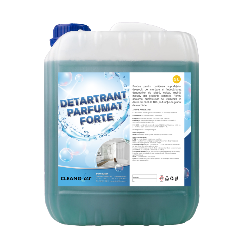 Detartrant parfumat pentru obiecte sanitare 5L - Cleanolux